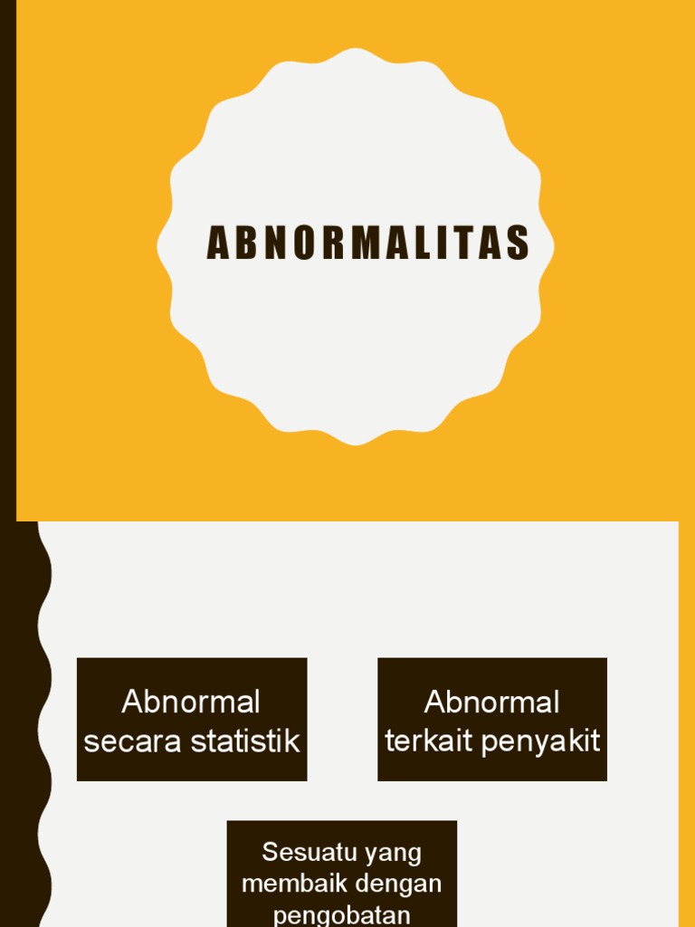 Abnormalitas Epidemiologi Klinik | PDF