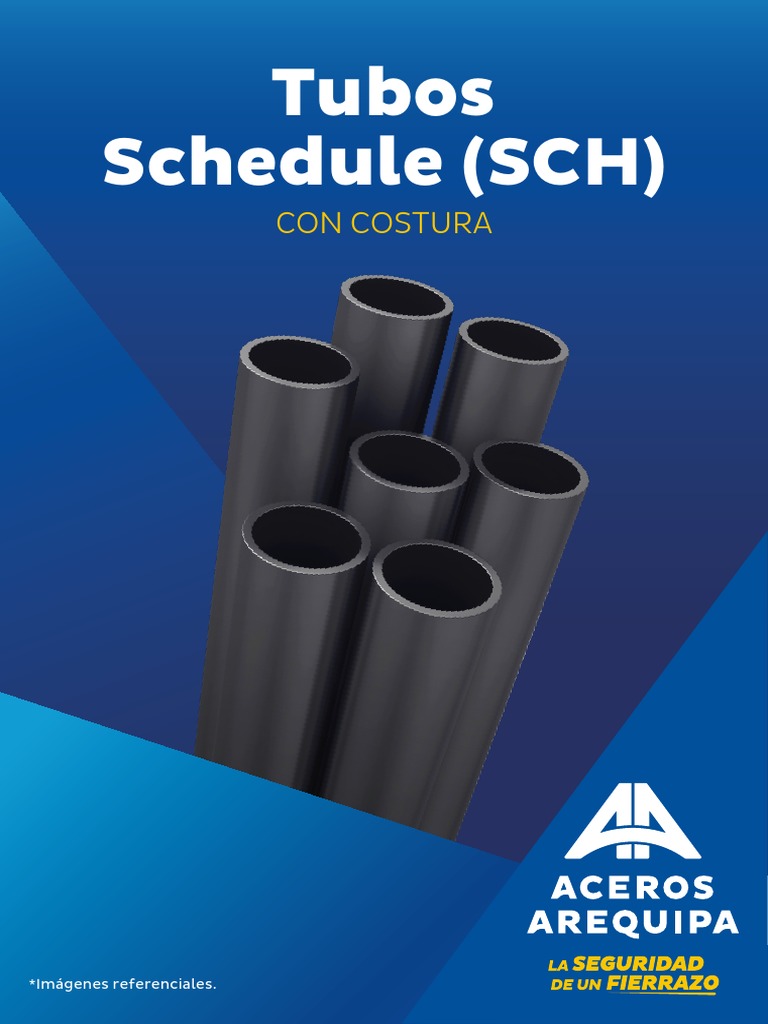 Tubos Schedule 40 ERW para Alta Presión | PDF | Materiales