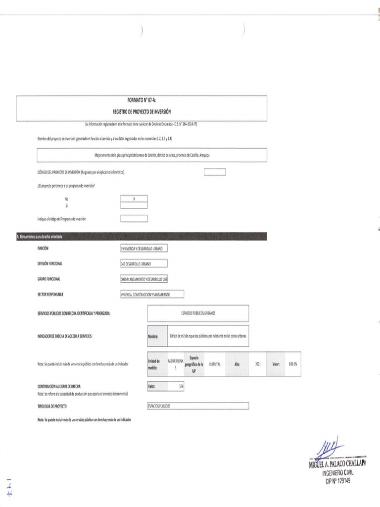 FORMATO 7A - Rotated | PDF