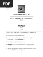 Soalan Matematik Pertengahan Tahun | PDF