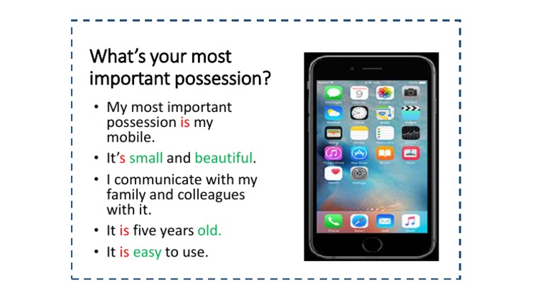 What's Your Most Important Possession? | PDF