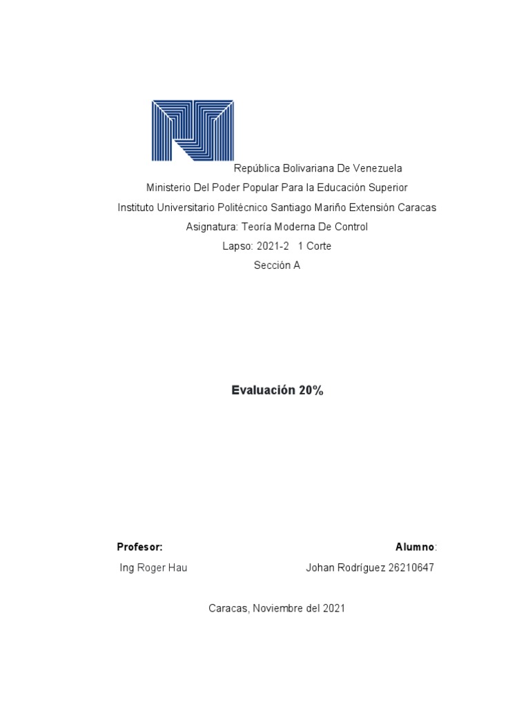 Teoria Moderna 20% | PDF