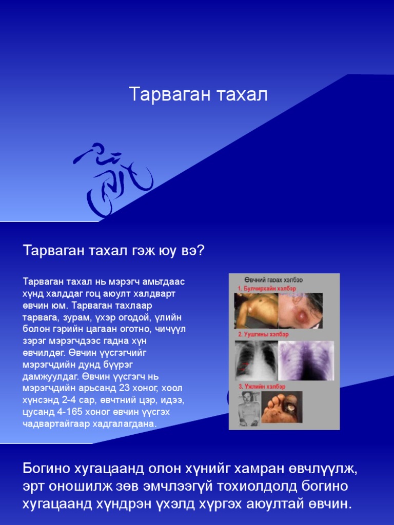 Тарваган тахал Pdf