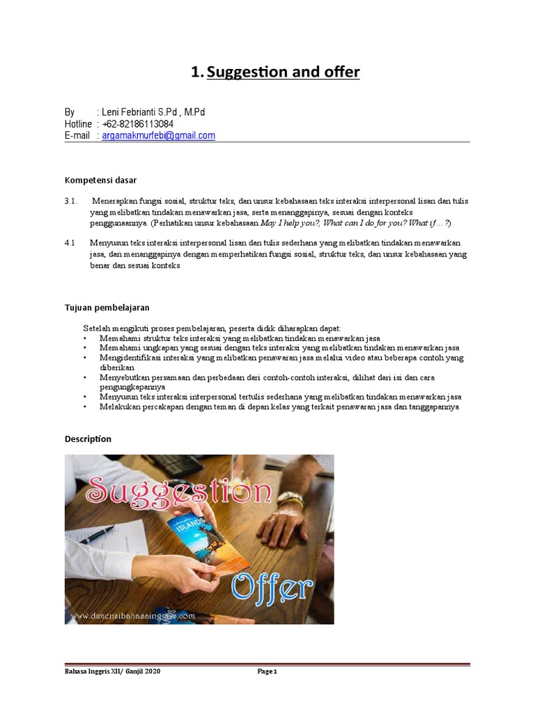 Tugas Bahasa Inggris Lintas Minat | PDF