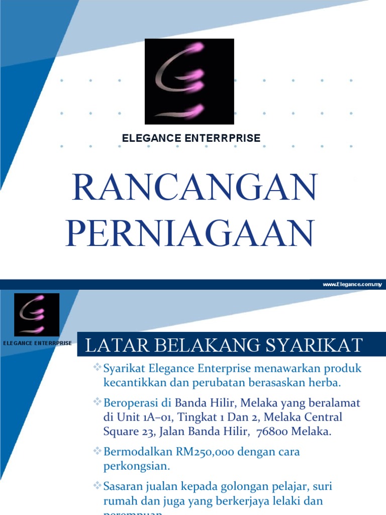 Rancangan Perniagaan Jus101 | PDF | Bisnis
