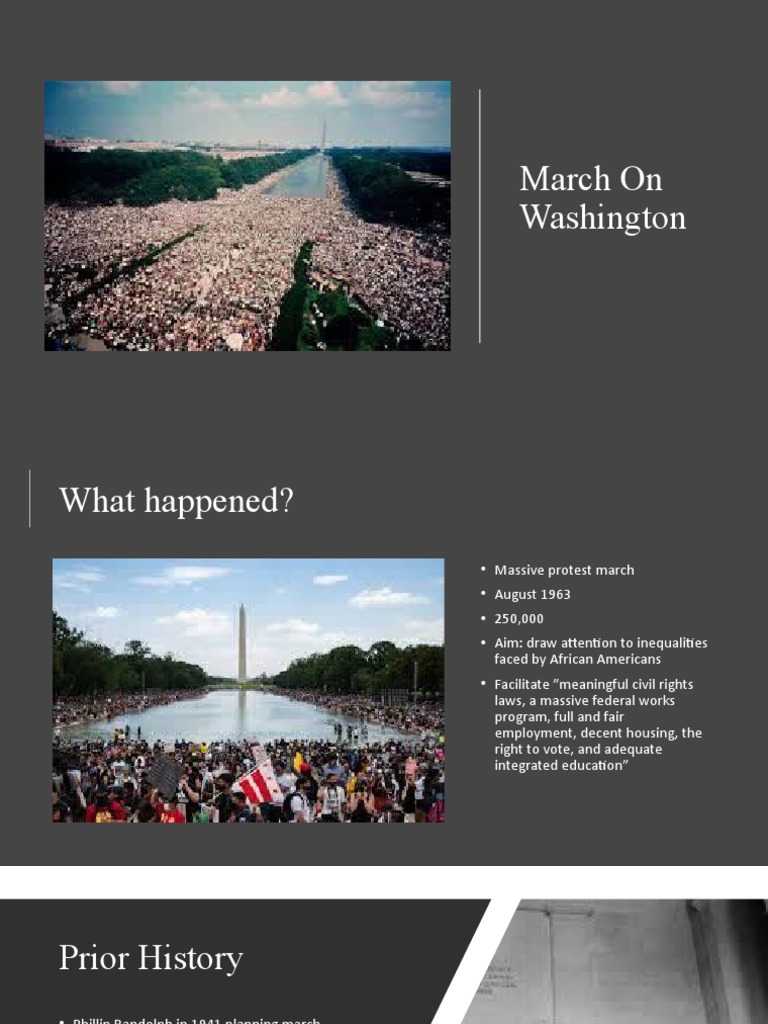 March on Washington: Civil Rights Impact | PDF