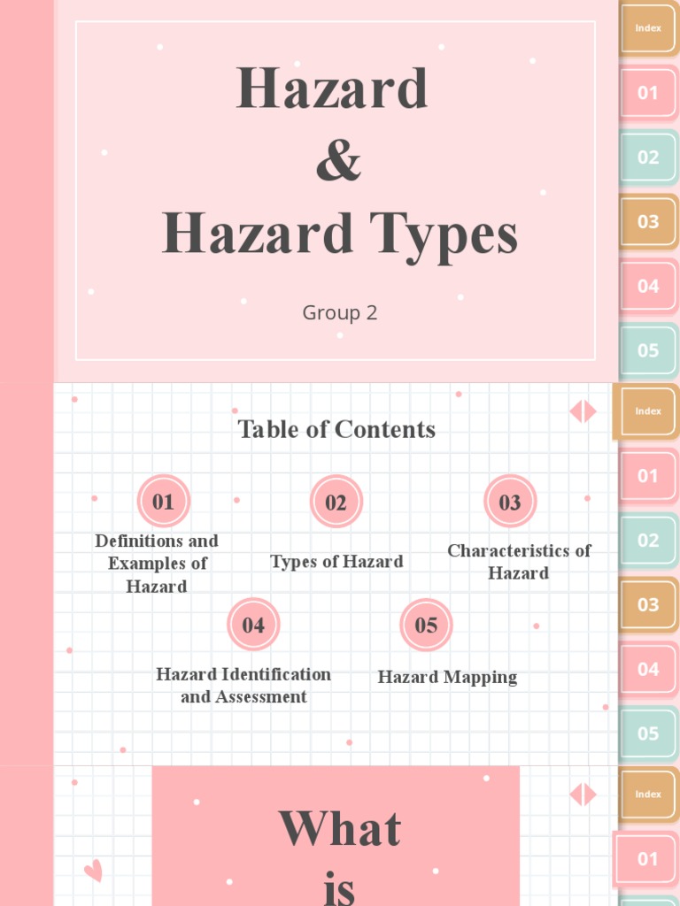 Hazard Classification and Characteristics | PDF | Hazards | Volcano