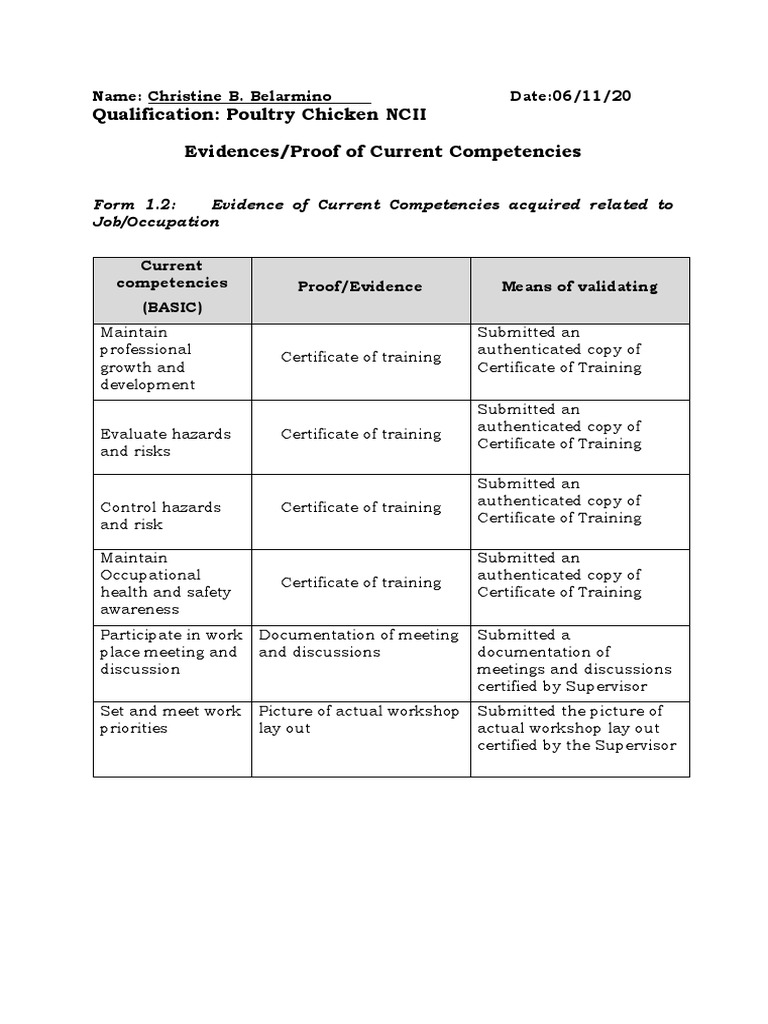 Job Sheet 1.1-6 Form 4.2 | PDF | Occupational Safety And Health | Safety