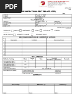 Hydrostatic Test Certificate Sample | PDF | Pressure Measurement ...