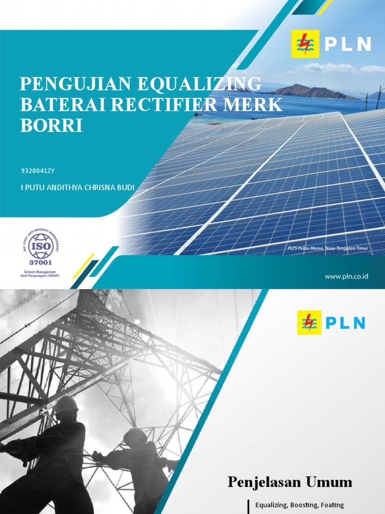 Knowledge Sharing IK Pengujian Rectifier Merk Borri - 040345 | PDF