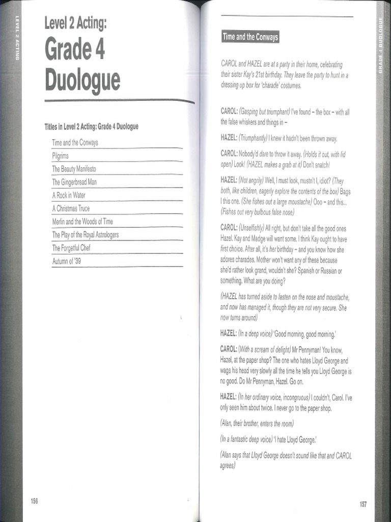 LAMDA Vol 4 - Grade 4 - Duologues | PDF