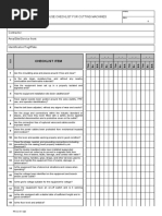 Machine Check Sheet | PDF | Machines | Manufactured Goods
