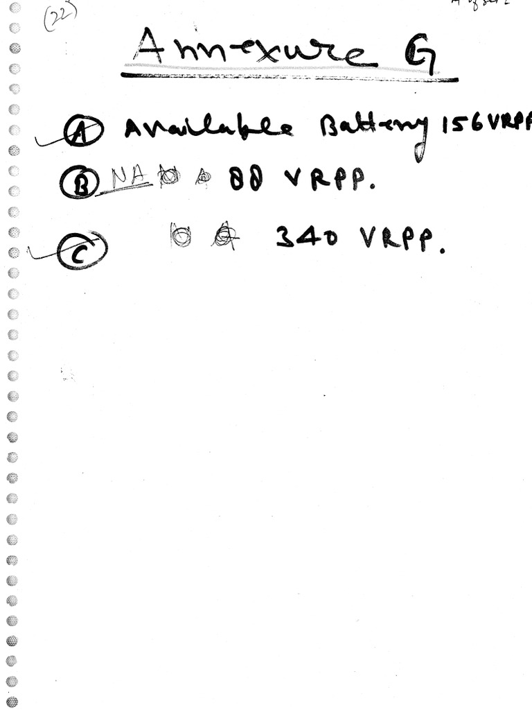 B0003 Manual of Ms HBLNIFE Power Syatem Make VRPP Rechargeable Nickel Cadminium Batteries VRPP ...