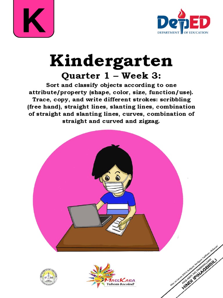 Kindergarten-Worksheets Week3 Activity1-7 | PDF