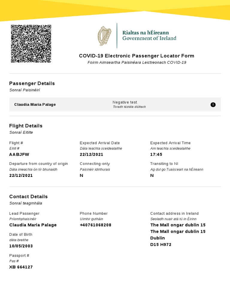 Claudia Maria Palage 21 Dec 2021 2234 PLF Receipt | PDF