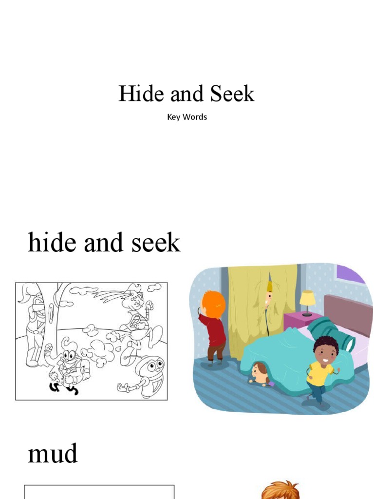 Hide and Seek: Key Words | PDF | Language Arts & Discipline