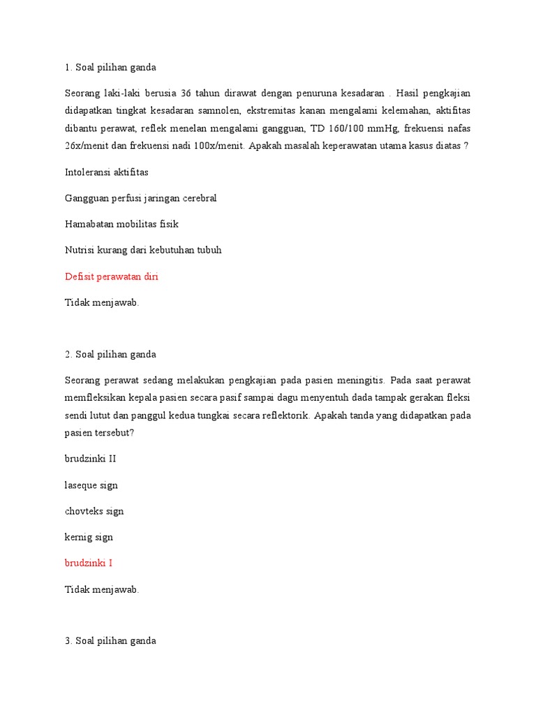 Soal Uts KMB Ii | PDF