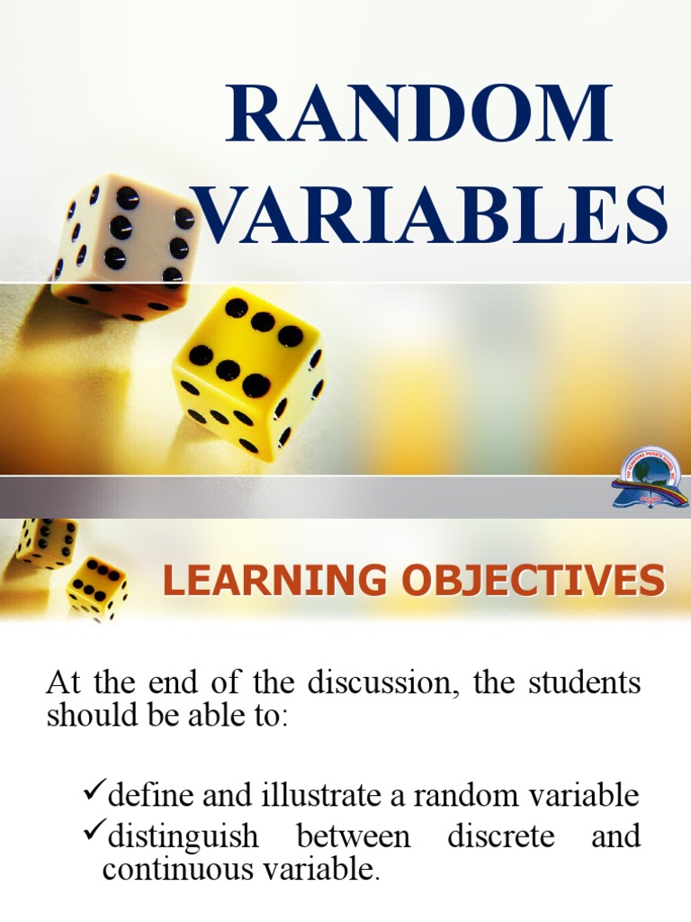 Day 1 Chapter 1 Lesson 1A Random Variables | Download Free PDF | Random Variable | Probability ...