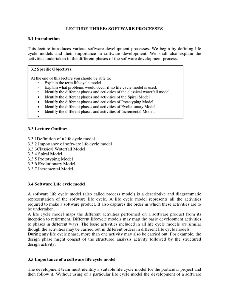 l3 Sep Software Process | PDF | Software Prototyping | Software Testing