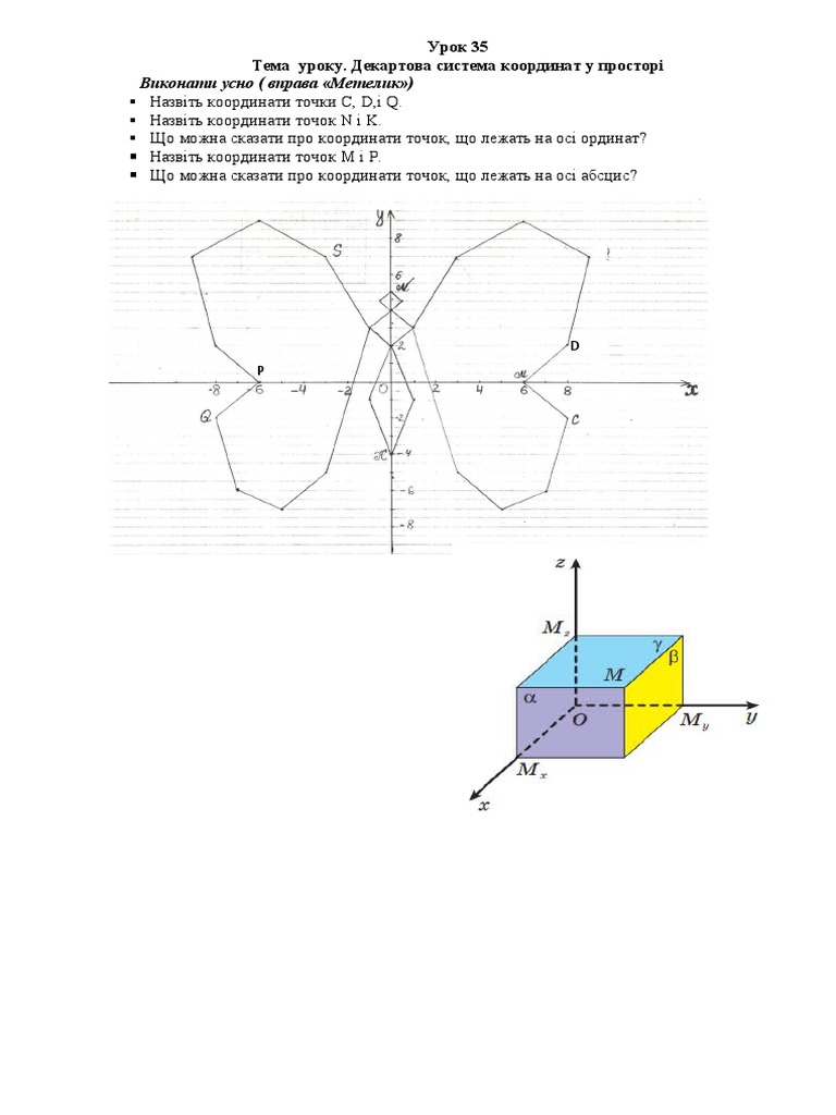Декартова Система Координат Pdf