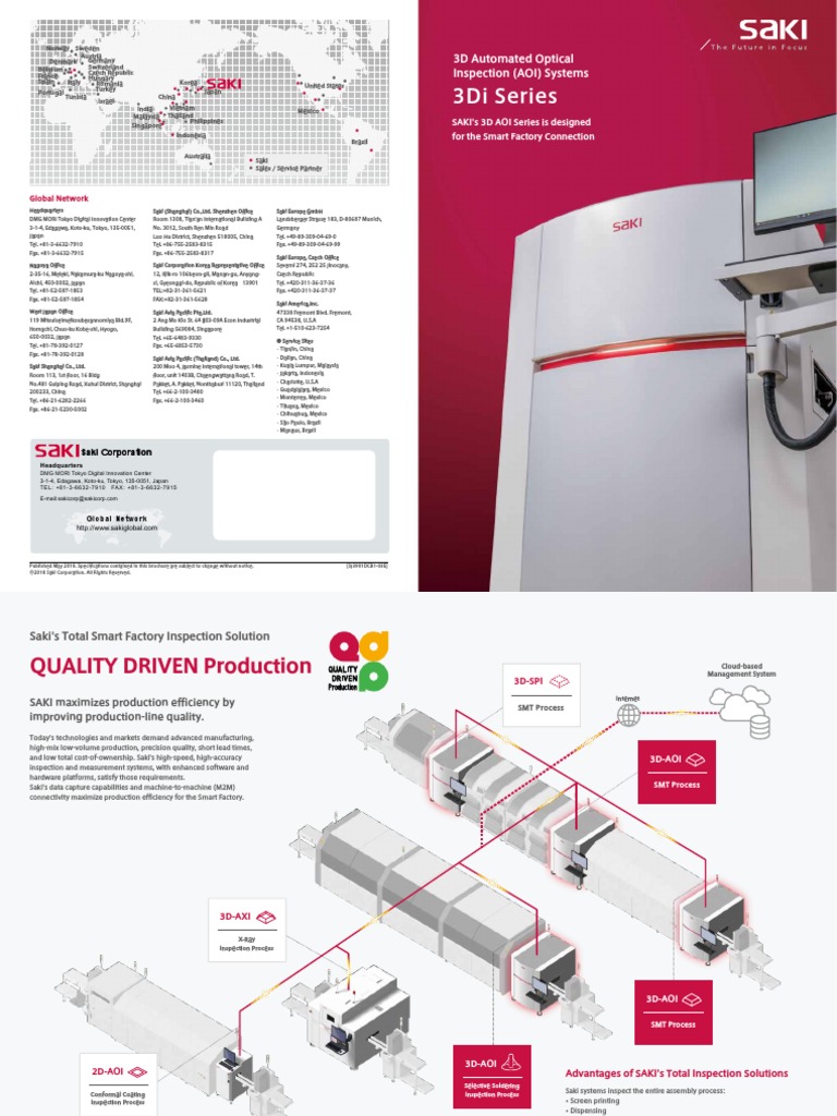 Saki 3di Series Brochure | PDF | Printed Circuit Board | Electronics