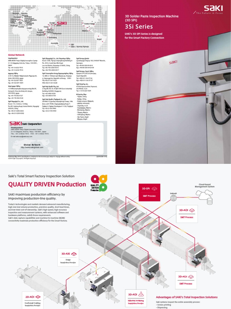 Saki 3si Series Brochure | PDF | Printed Circuit Board | Computing