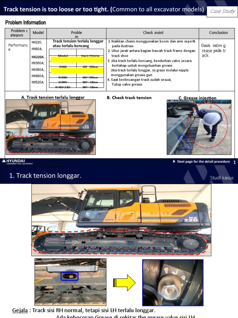 Track+Tension+is+Too+Loose+or+Too+Tight.+ (Common+to+All+Excavator ...