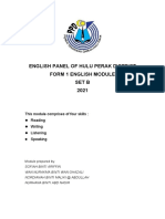English Paper 1 & Paper 2 Form 1/2 | PDF