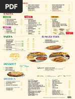 Donatos Carryout Menu | PDF | Pizza | Sausage