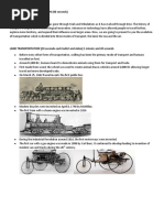 Evolution of Transportation Through Time | PDF | Transport | Public ...