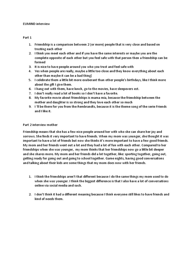 Eumind Interview Maaike | PDF | Self-Improvement | Wellness