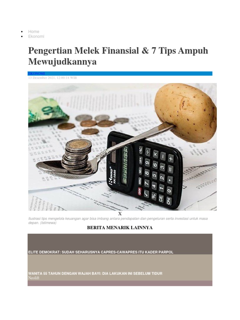 Melek Finansial | PDF