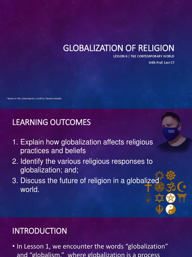 Lesson 6 The Globalization of Religion Lct2 | PDF | God | Globalization