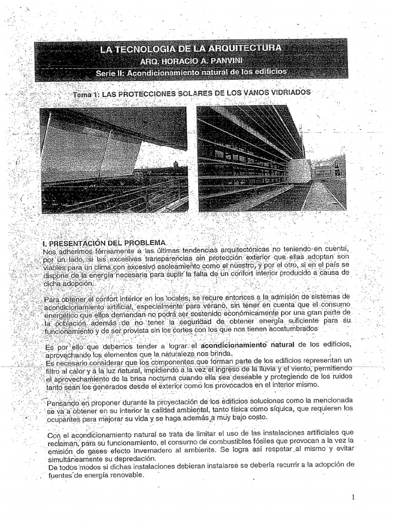 Materialidad 2 Panvini - Acond Higrotermico y Natural | PDF