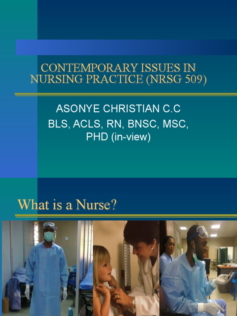 Contemporary Issues in Nursing | PDF | Nursing | Health Care