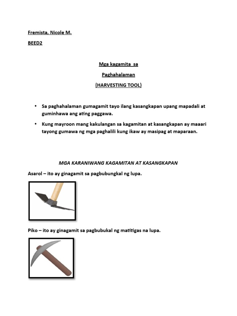 Epp-Harvesting Tool | PDF