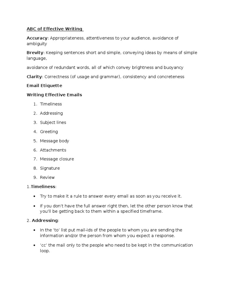 ABC of Effective Writing | PDF | Communication | Linguistics