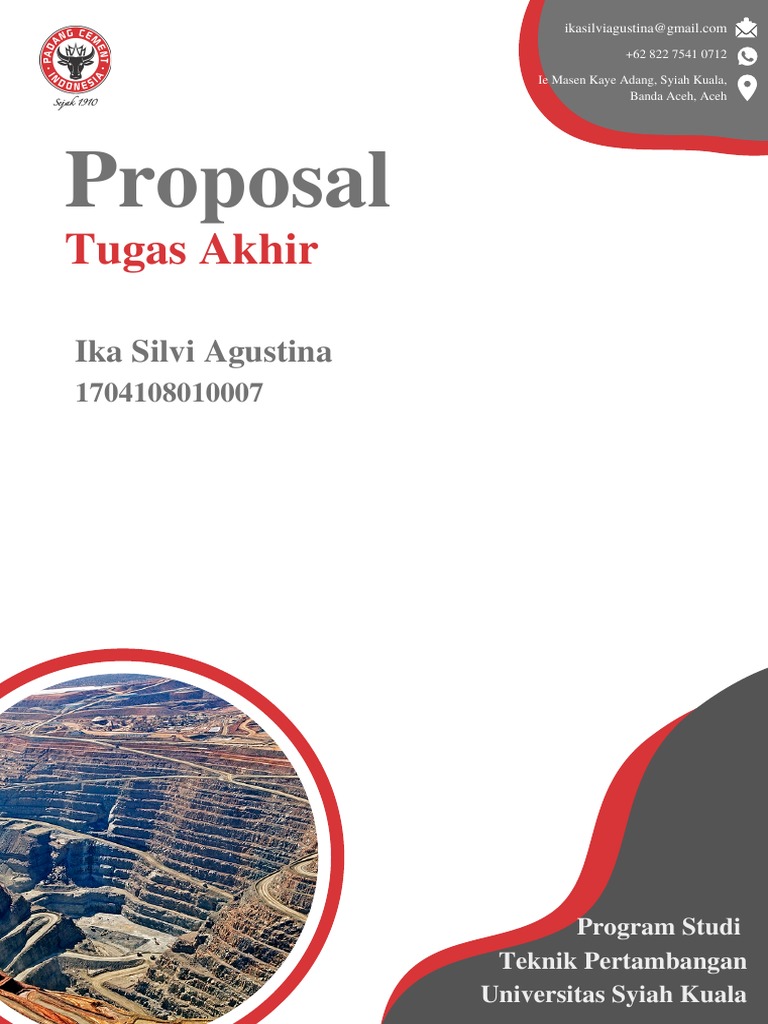 Proposal Semen Padang | PDF