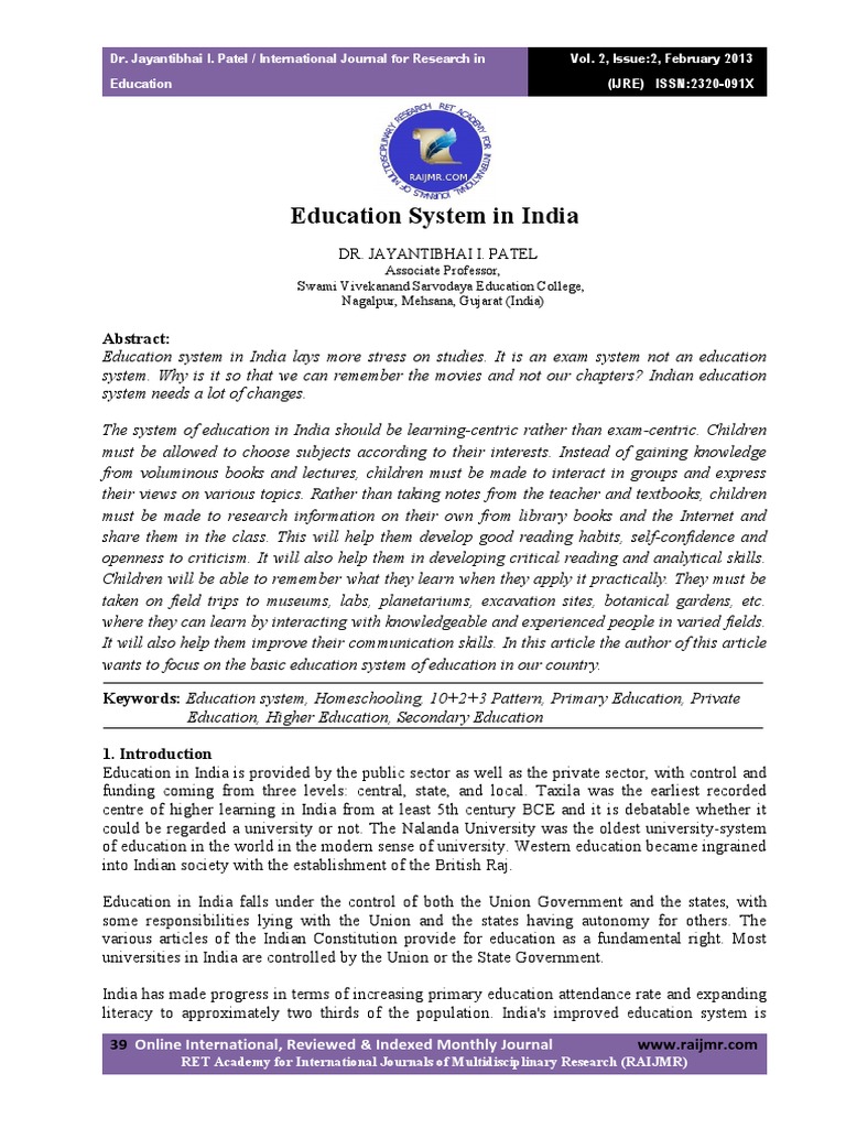 IJRE 2013 Vol02 Issue 02 09 | PDF | Social Science