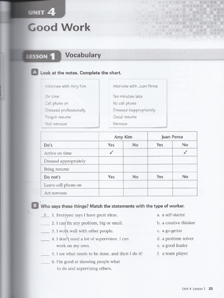 Step Forward Workbook 1 | PDF