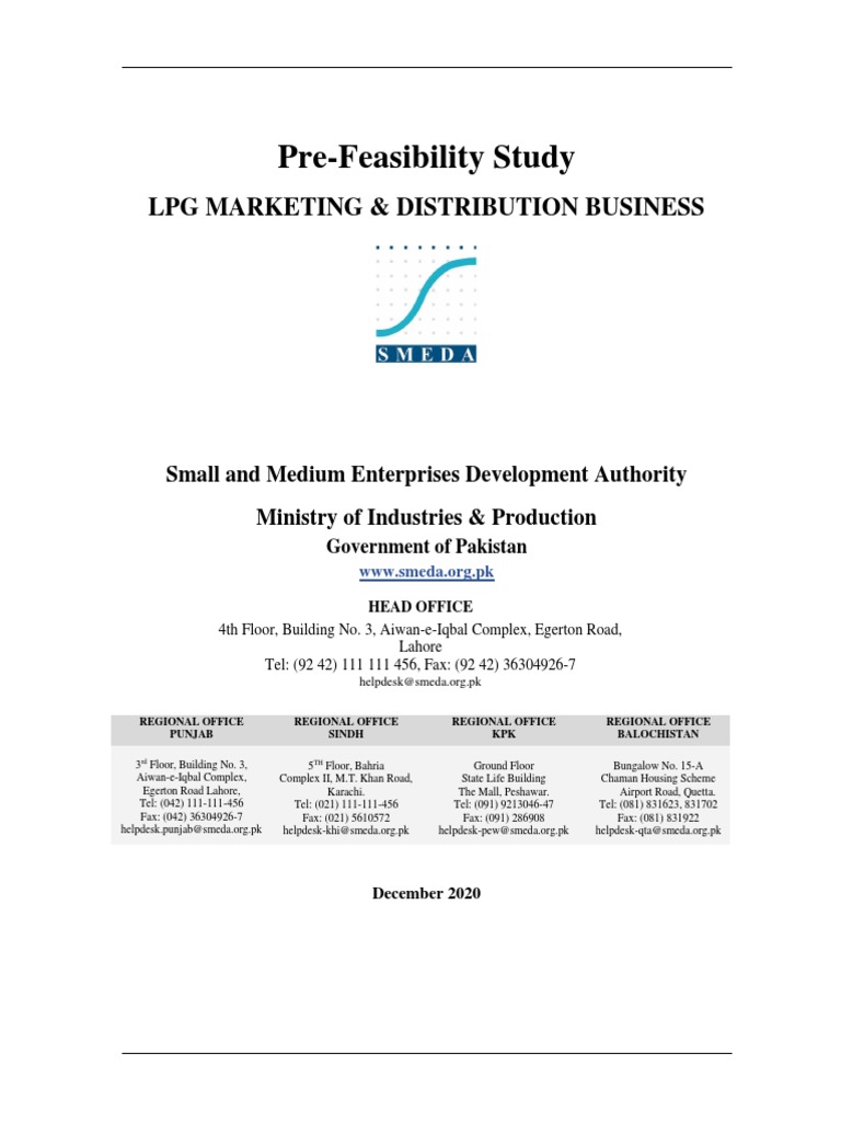 LPG Marketing and Distribution Business Rs. 48.52 Million Dec-2020 ...