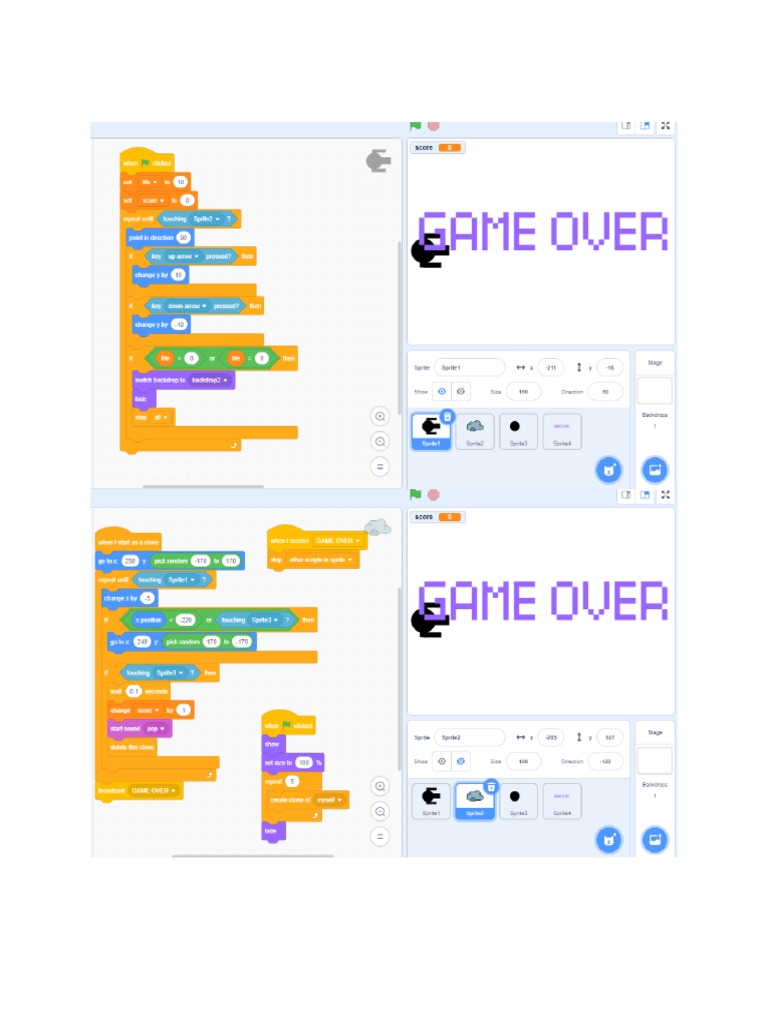 Scrach Shooting Game | PDF