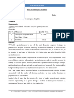 Assay of Paracetamol by UV Spectroscopy | PDF | Spectrophotometry ...