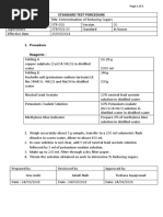 Lane and Eynon's Method | PDF | Titration | Chemistry