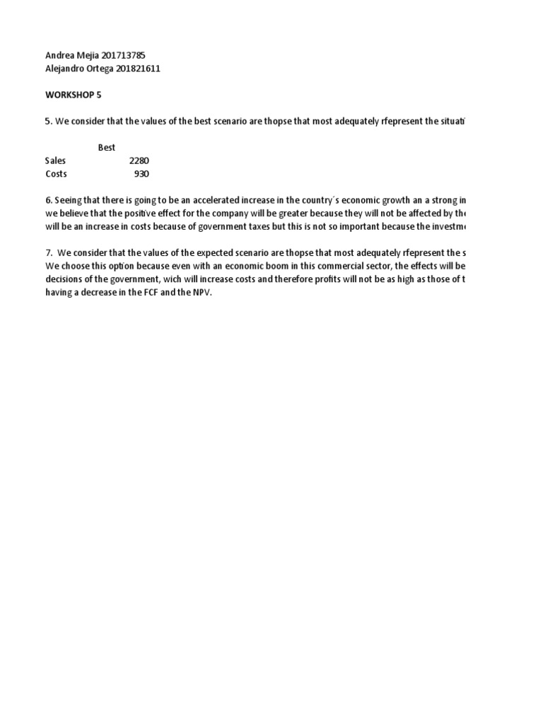 Workshop 5 | PDF
