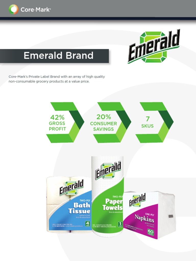 Emerald Brand: Consumer Savings Gross Profit Skus | PDF | Home & Garden