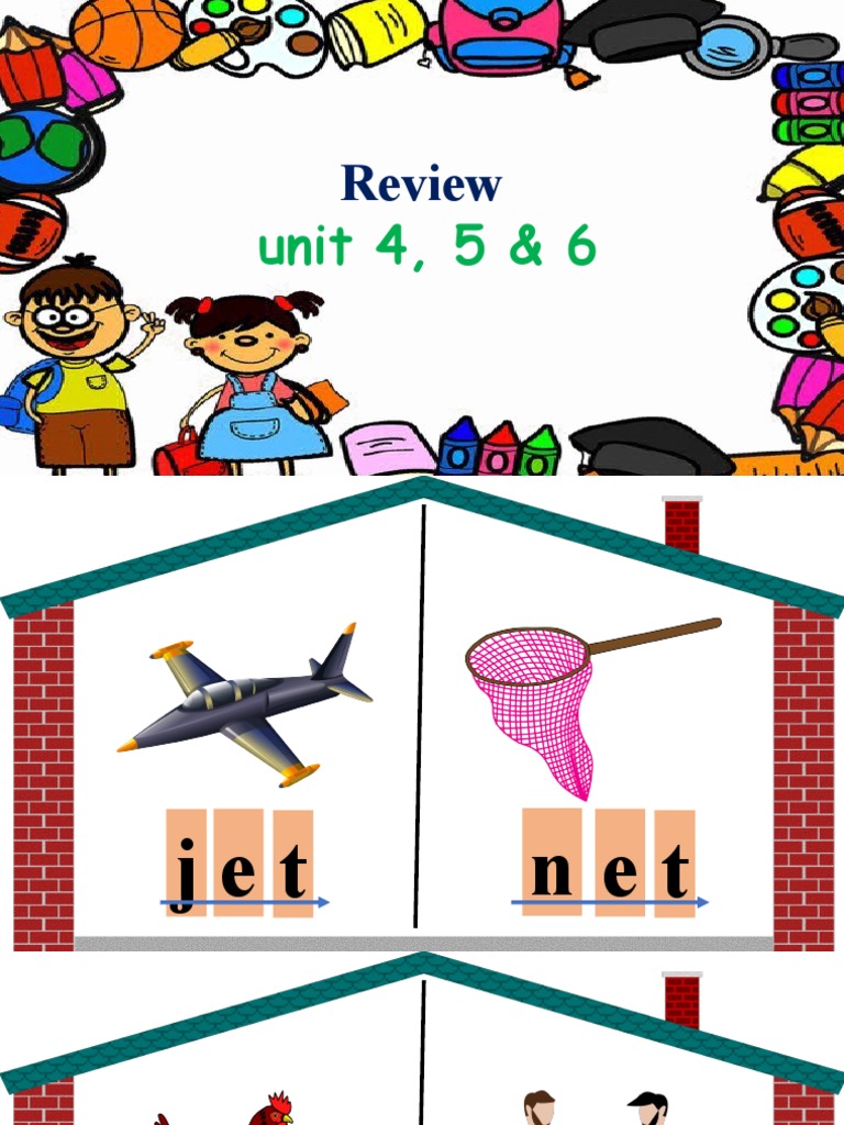 Phonics Review for Units 4-6 | PDF