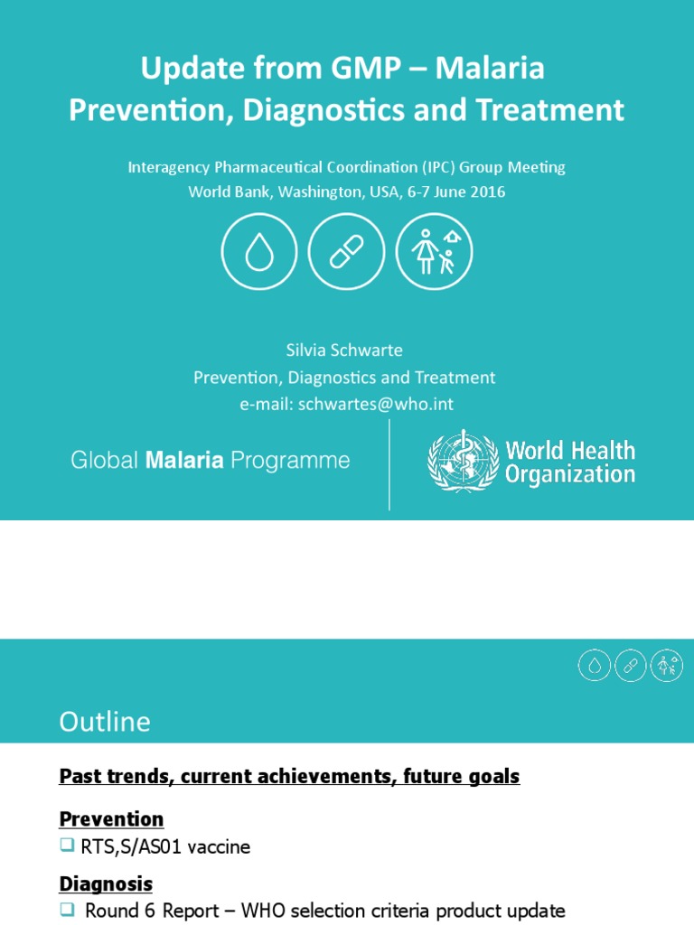 Update on Global Malaria Prevention, Diagnostics, and Treatment: Key ...
