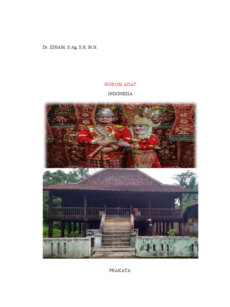 Buku Humum Adat Idham | PDF