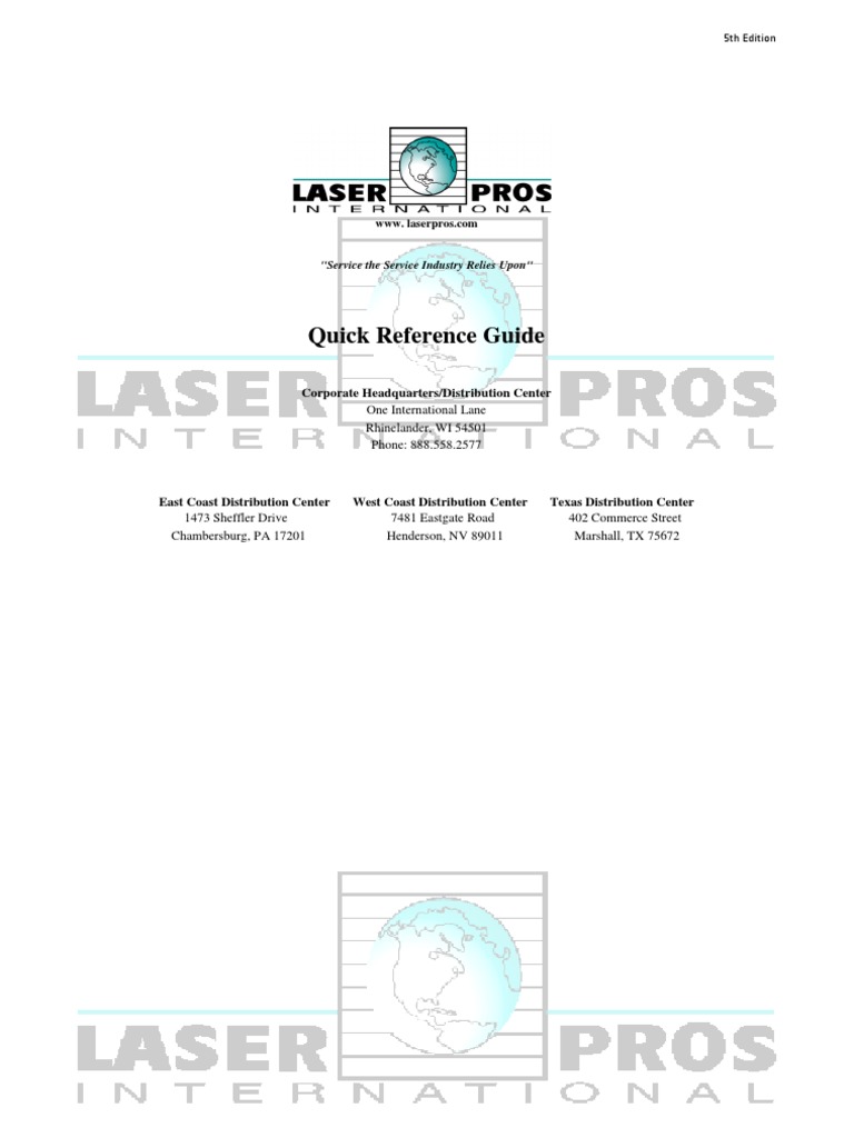 HP REFERENCE GUIDE Optionals | PDF | Printing | Equipment